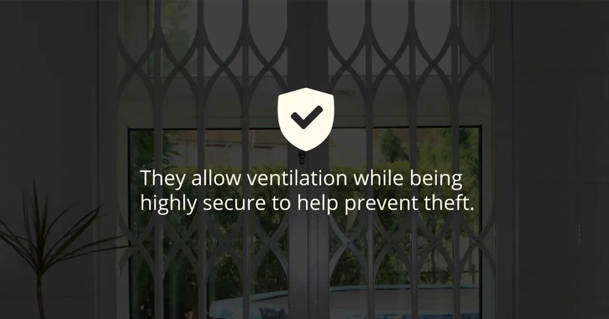 Security grilles and other devices & tips for home security (domestic ...